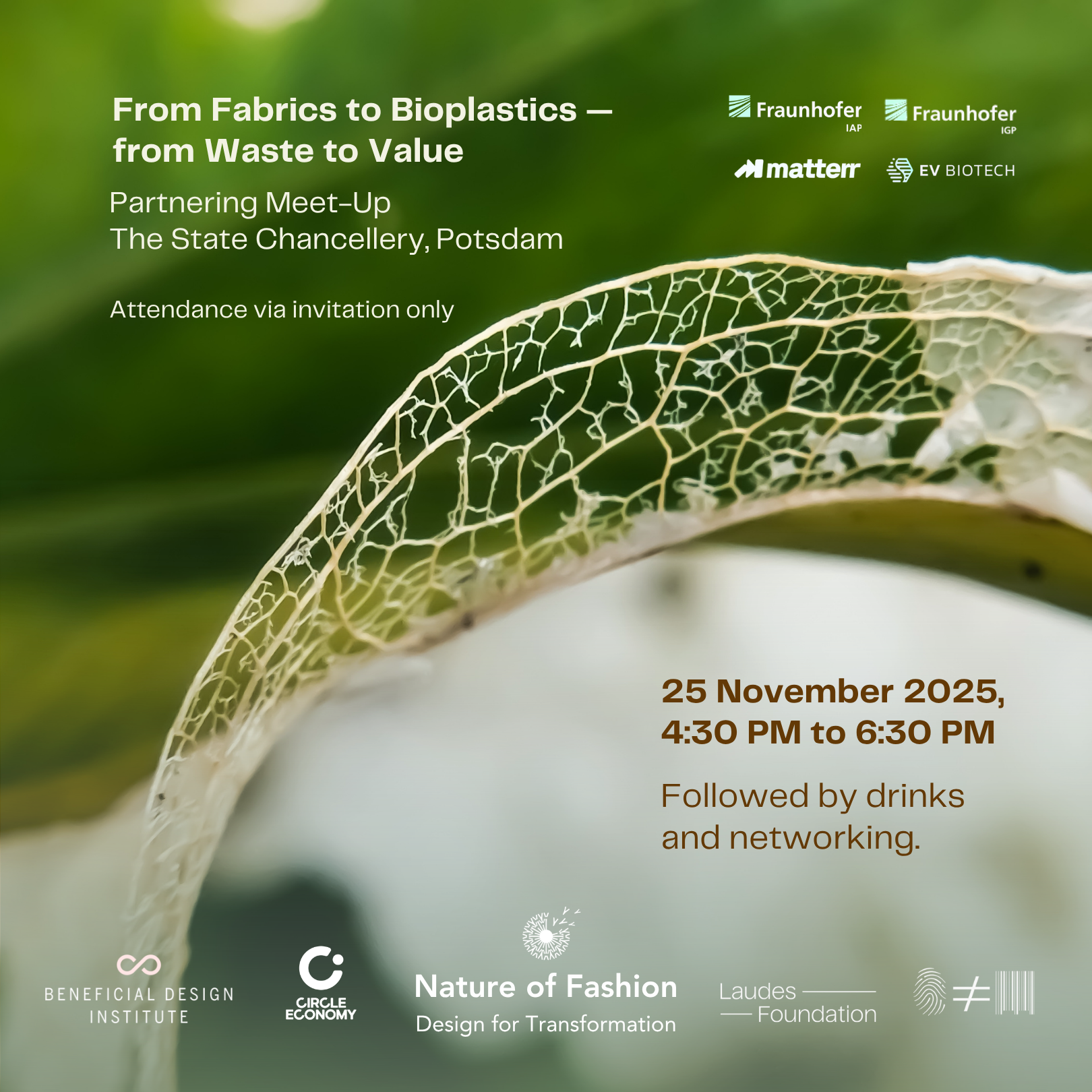 From Fabric to Bioplastic – From Waste to Value: Partnering Meet-Up ...